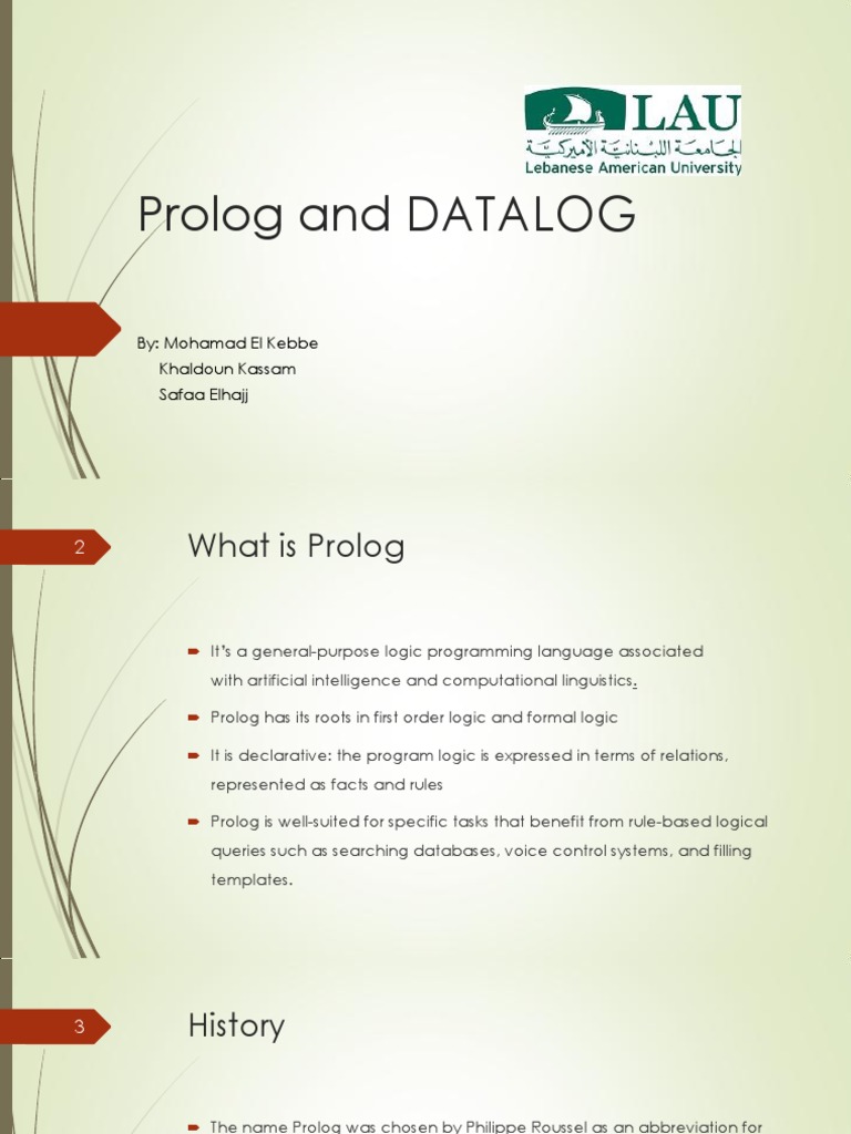 Prolog and Datalog | PDF | Computer Programming | Computer Engineering