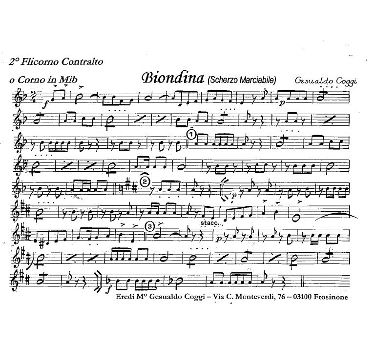 F2-2 Corno in Mib | PDF