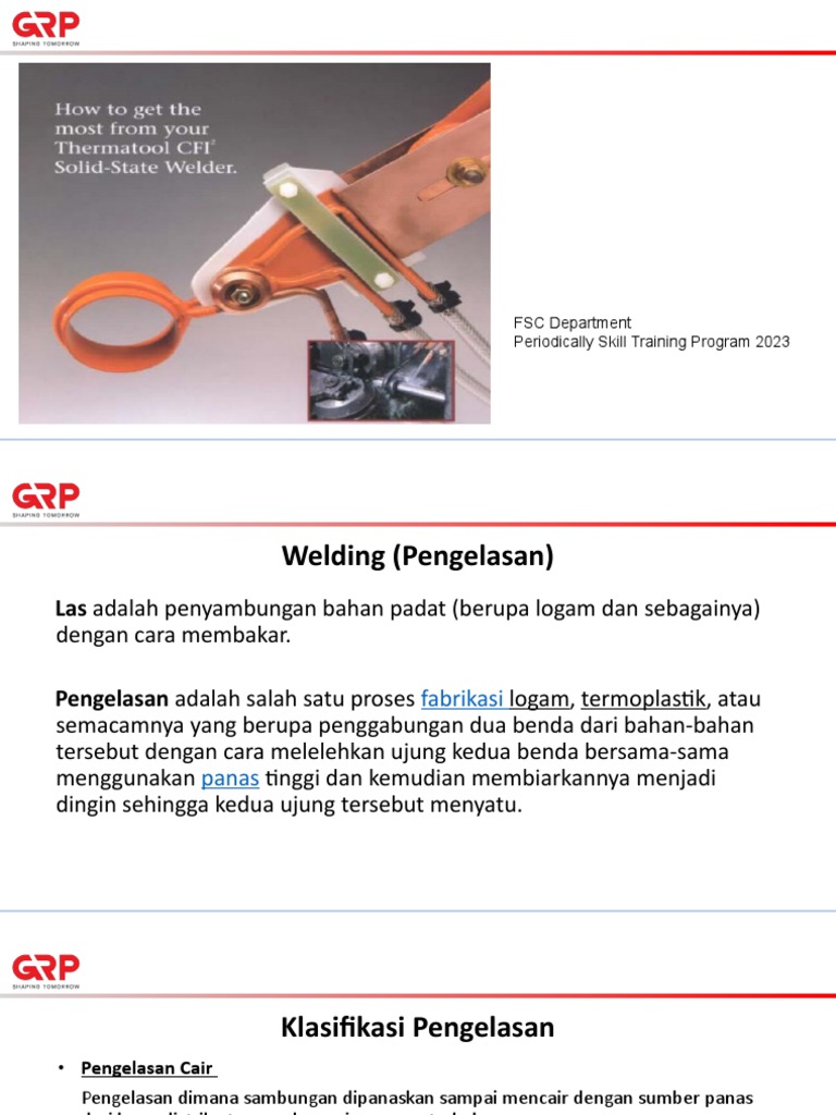 HF Welder Training Material 2023 | PDF