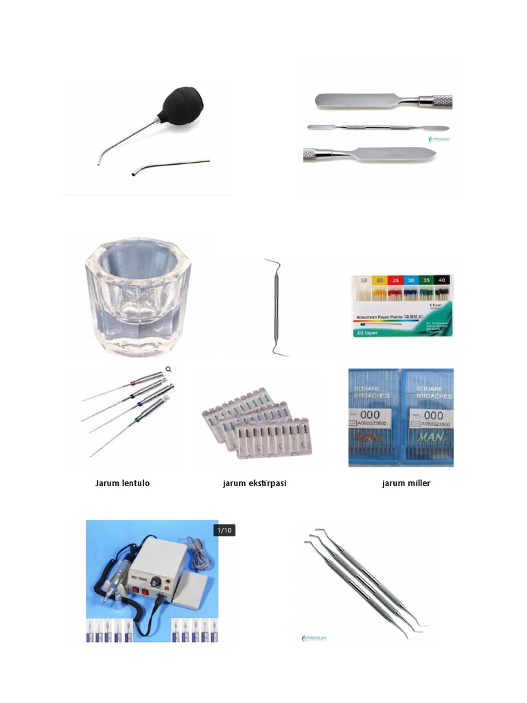 Alat Dan Bahan Endodontik | PDF