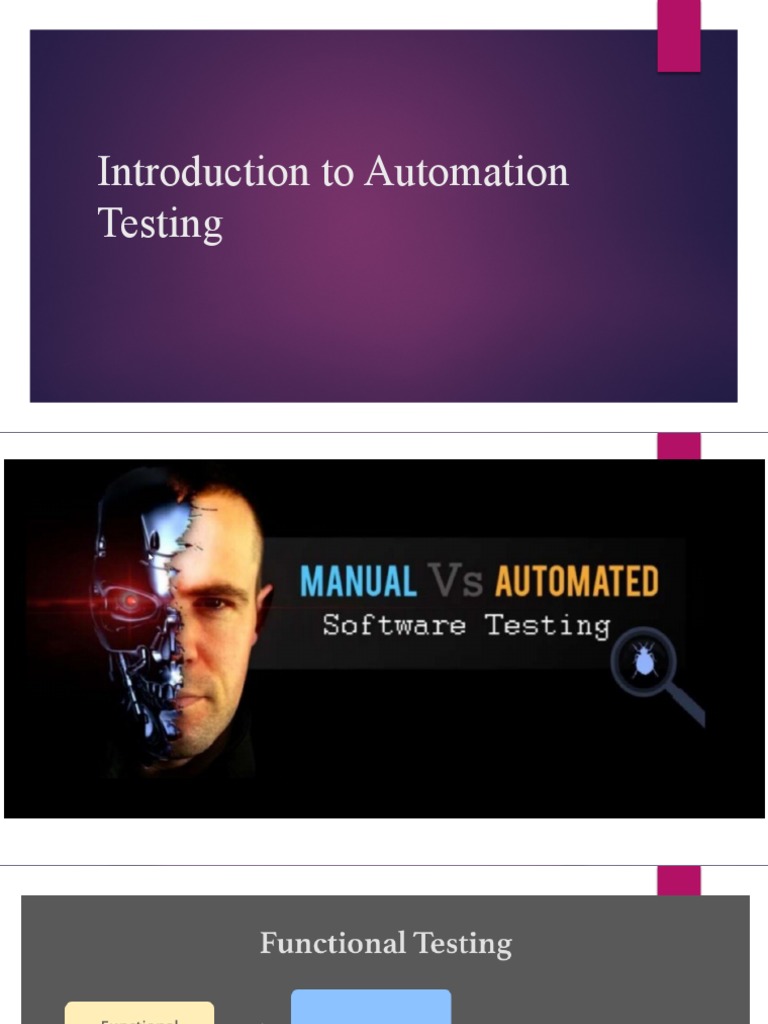 Automation Testing | PDF | Software Testing | Selenium (Software)