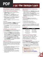 L5R 5th Edition Cheat Sheet: Turning Advantages and Disadvantages | PDF | Dice