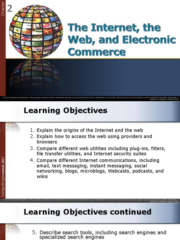 Chapter 7 - The Internet | Download Free PDF | World Wide Web | Internet & Web