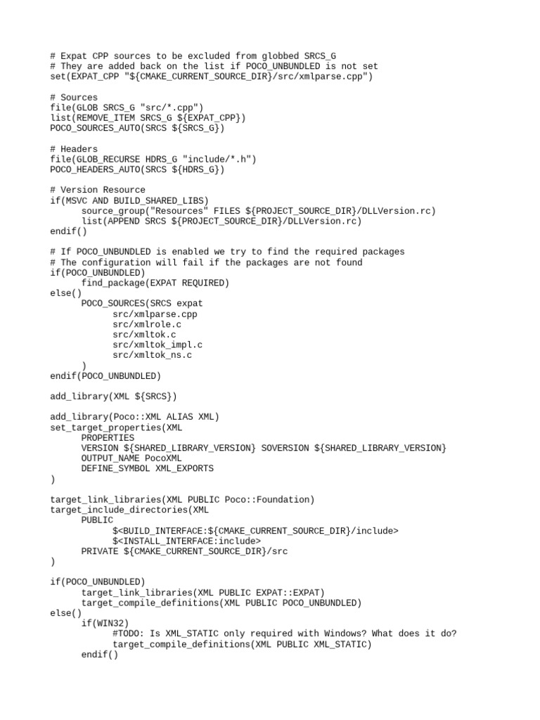 CMake Lists | PDF CMake Lists | PDF
