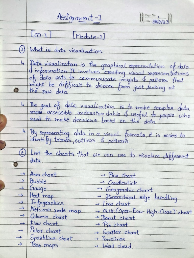 DV Assignments | PDF