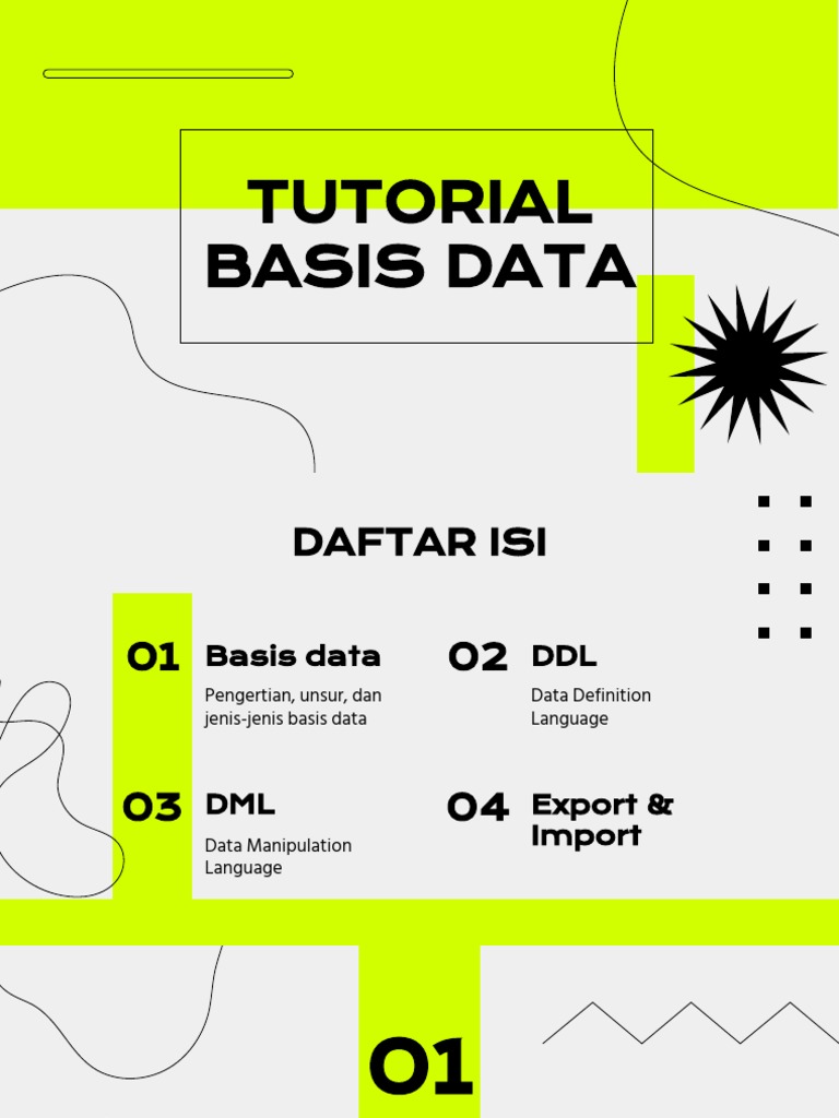 Tutorial Basis Data Oleh Andrea | PDF | Komputer