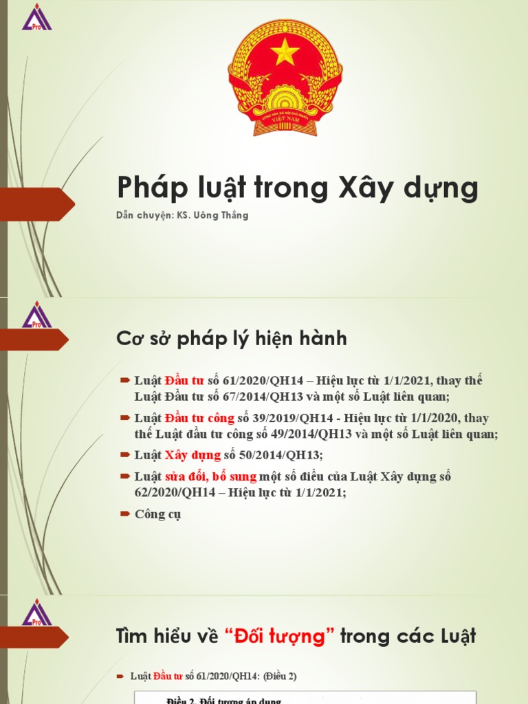 Cau Chuyen Phap Luat Xay Dung | PDF