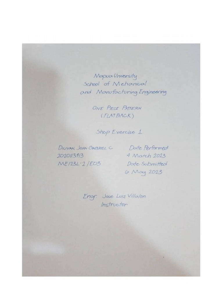 Se2 - One Piece Pattern (Flatback) Final | PDF | Art