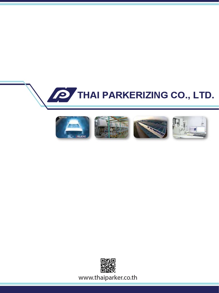 Brochure EN Ver - Thai Parkerizing Company Profile | PDF | Corrosion | Chemical Processes