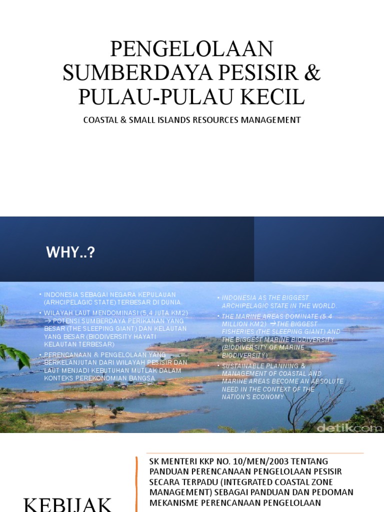 Pengelolaan Sumberdaya Pesisir & Pulau-Pulau Kecil | PDF