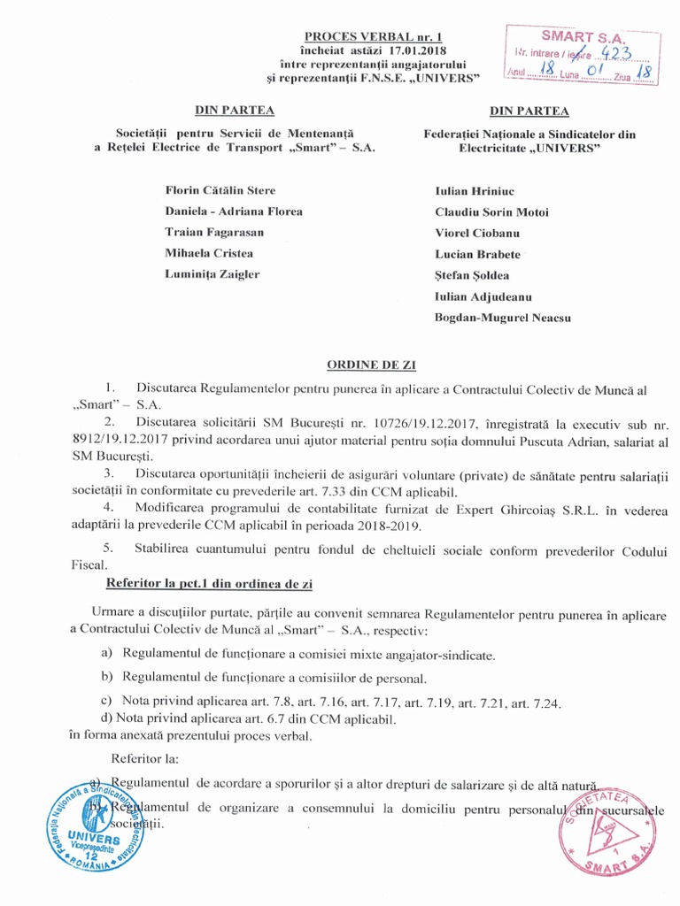 Act Aditional 1 CCM | PDF