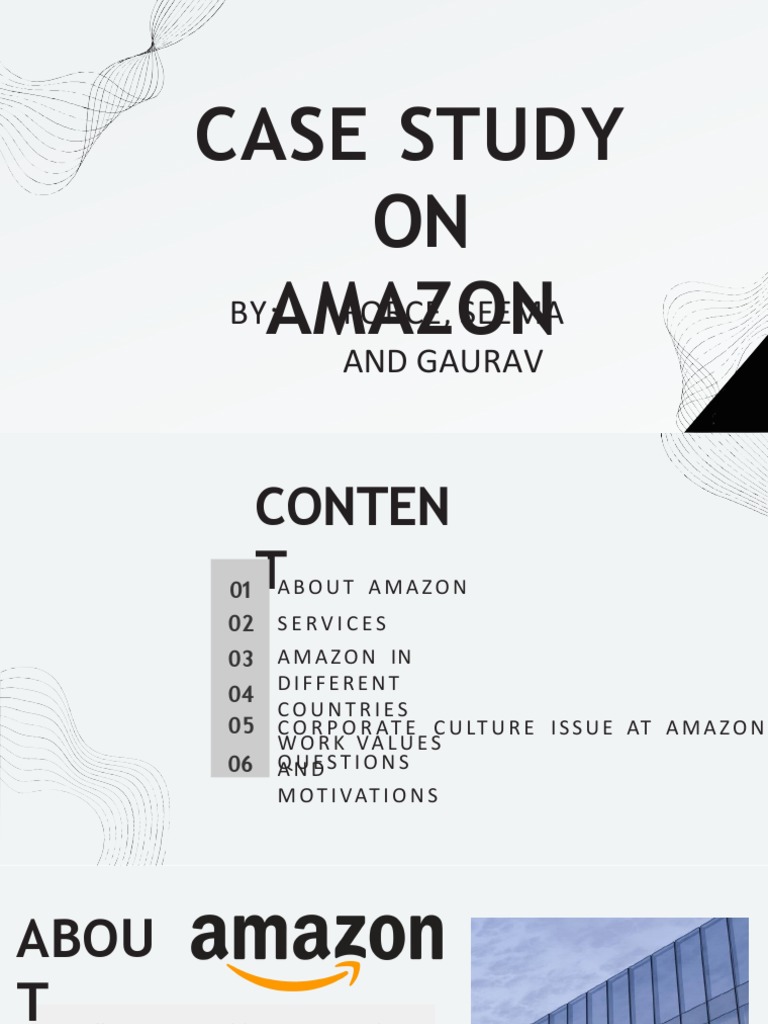 Amazon Case Study | Download Free PDF | Business | Economies