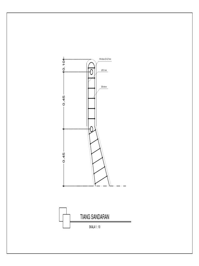 Tiang Sandaran | PDF