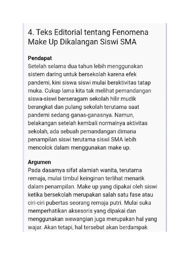 File Teks Editorial | PDF