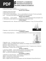 Lesson 10: Forest Ecosystem Overview | PDF | Trees | Rainforest
