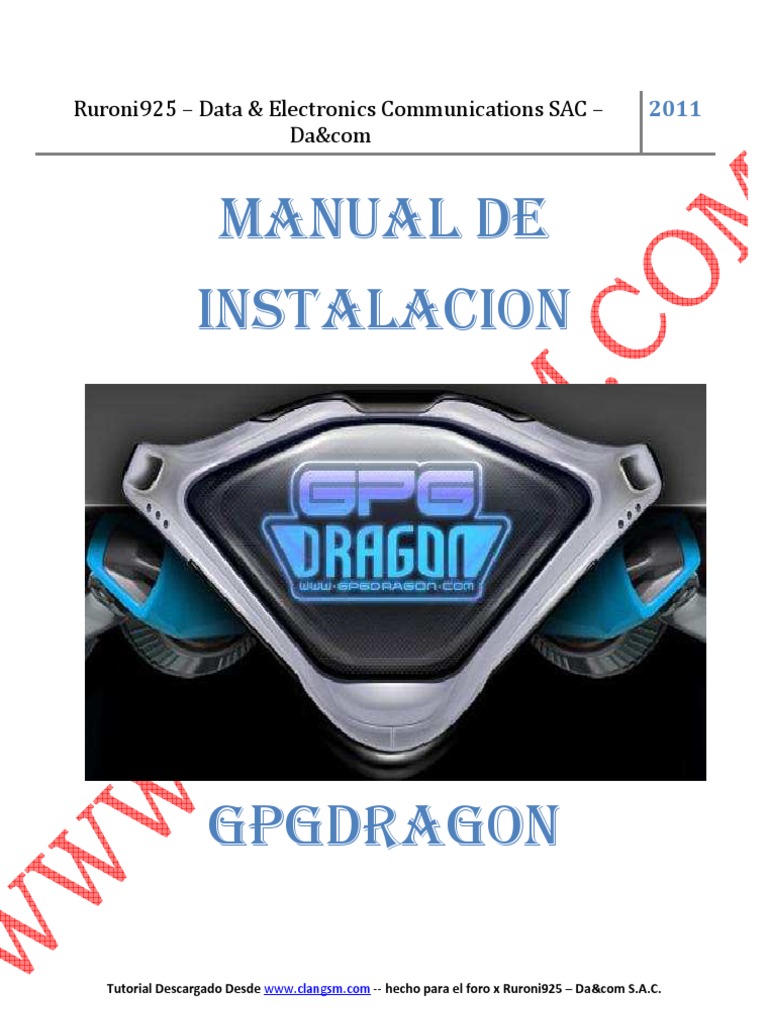 Guía de Instalación GPGDragon | PDF | Archivo de computadora ...
