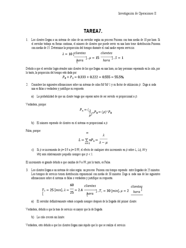 Ejercicios Sobre Investigación de Operaciones II | PDF
