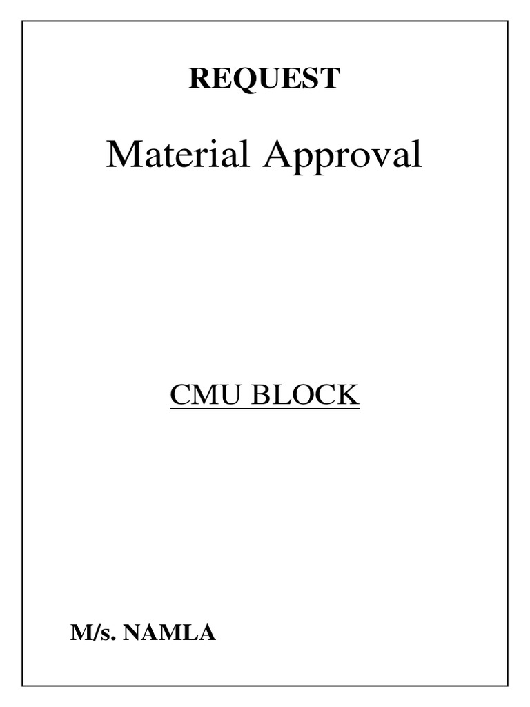 Cmu Block | PDF