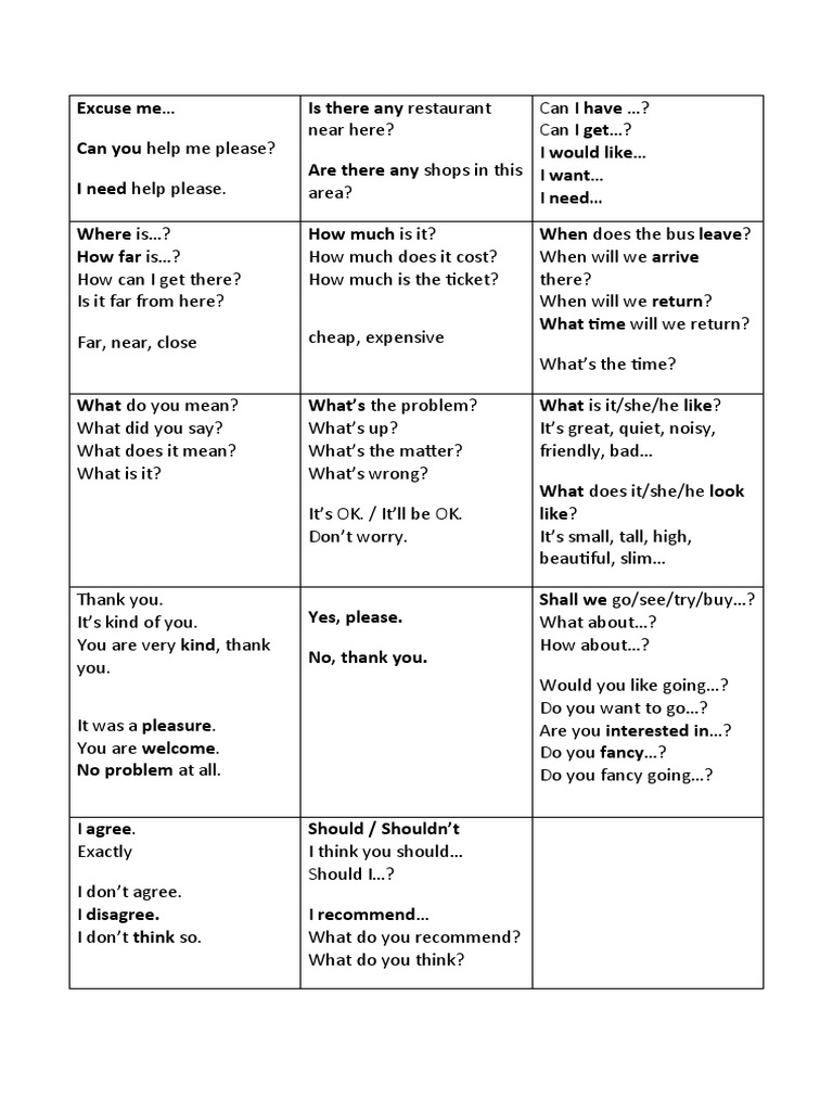 Holiday Expressions and Phrases Guide | PDF