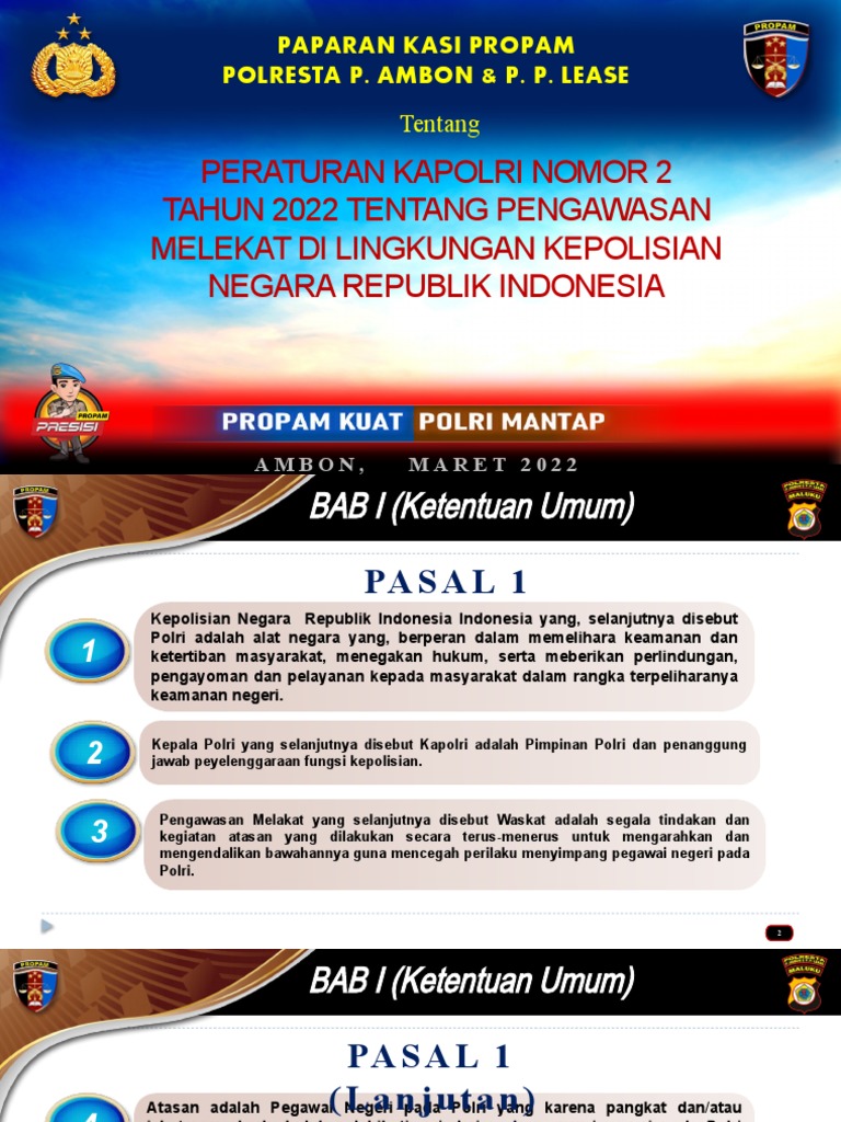 Paparan Kasi Propam (Waskat) | PDF