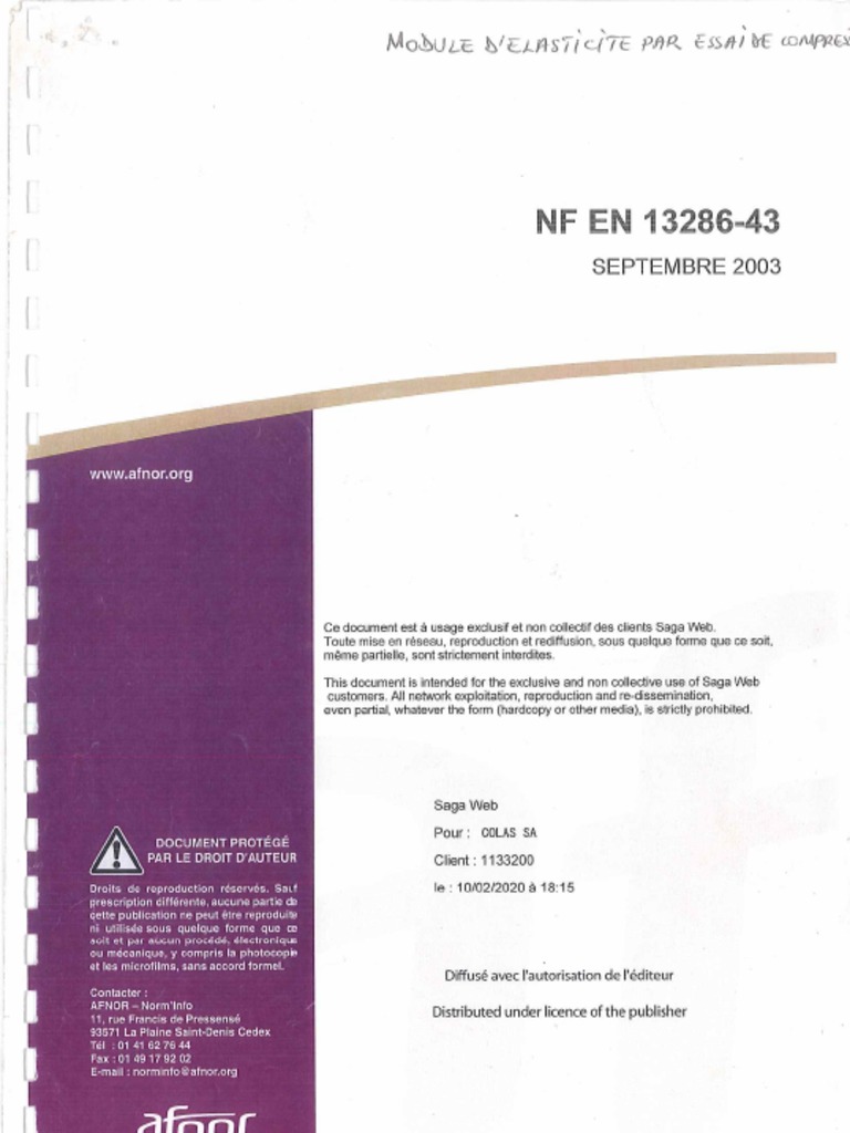 NF EN 13286-43 (2) Module | PDF