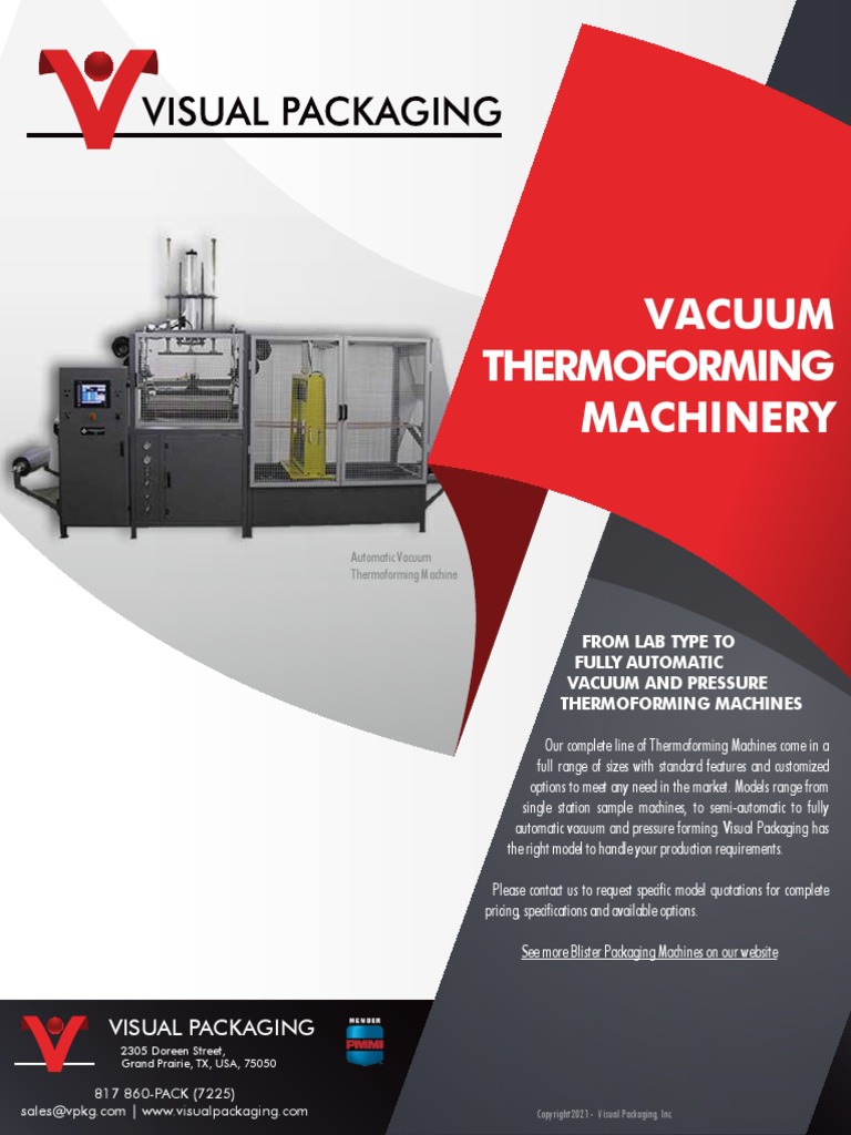 Thermoforming Machine | Download Free PDF | Packaging And Labeling | Building Materials