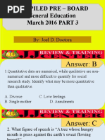 Free Profed Let Reviewer 2026 | PDF | Curriculum | Learning