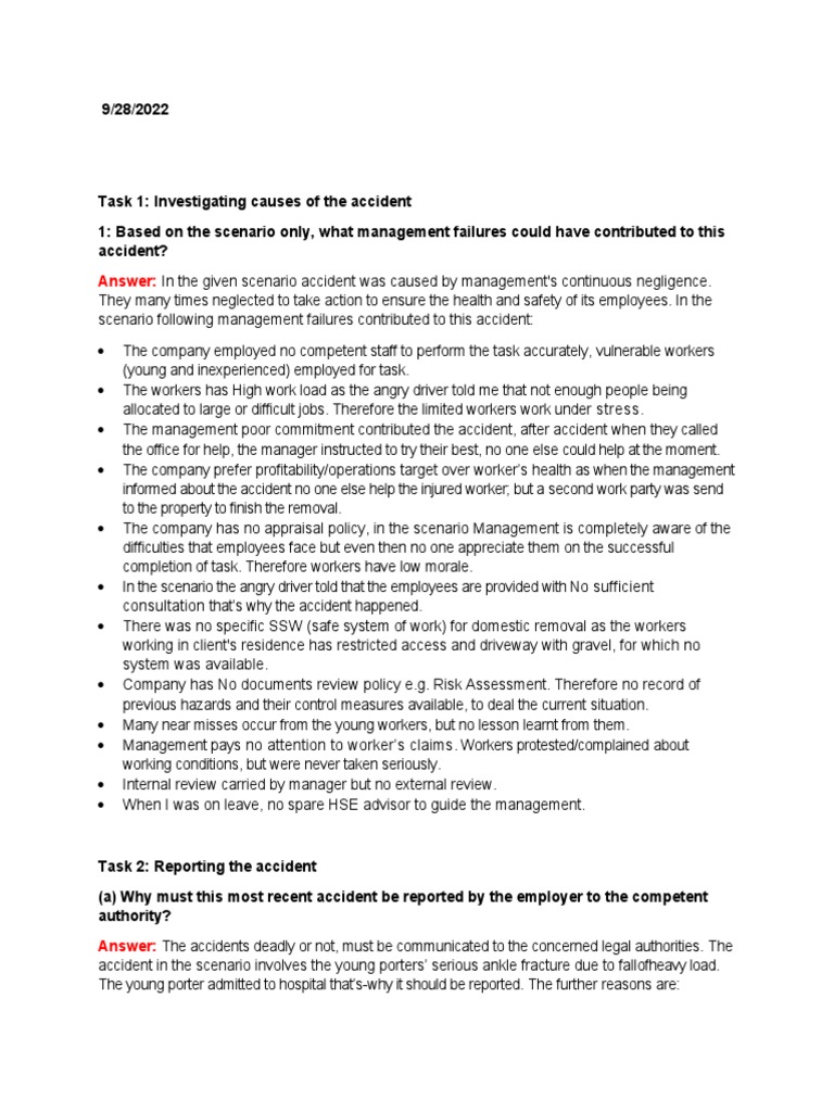 2nd Peper | PDF | Occupational Safety And Health | First Aid