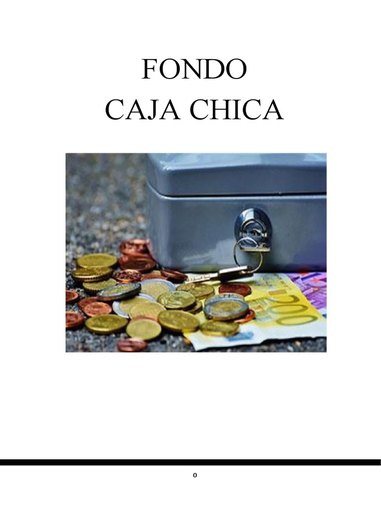 Fondo Caja Chica | PDF | Contabilidad | Cheque