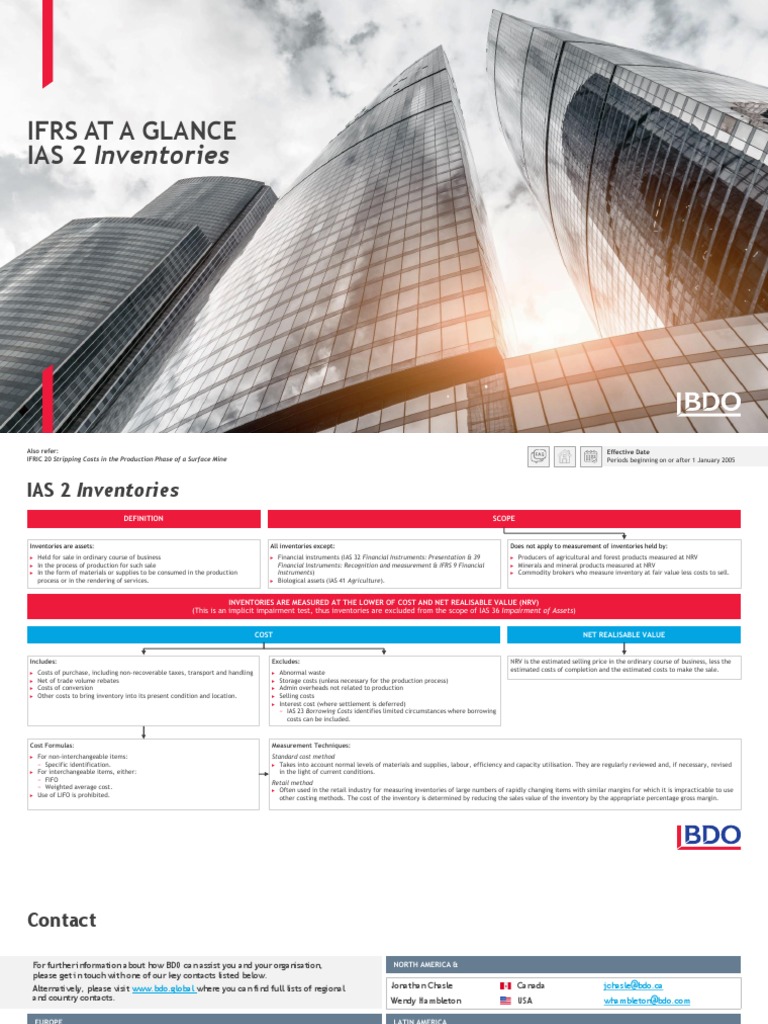 Ias 2 Aag | PDF | Inventory | International Financial Reporting Standards
