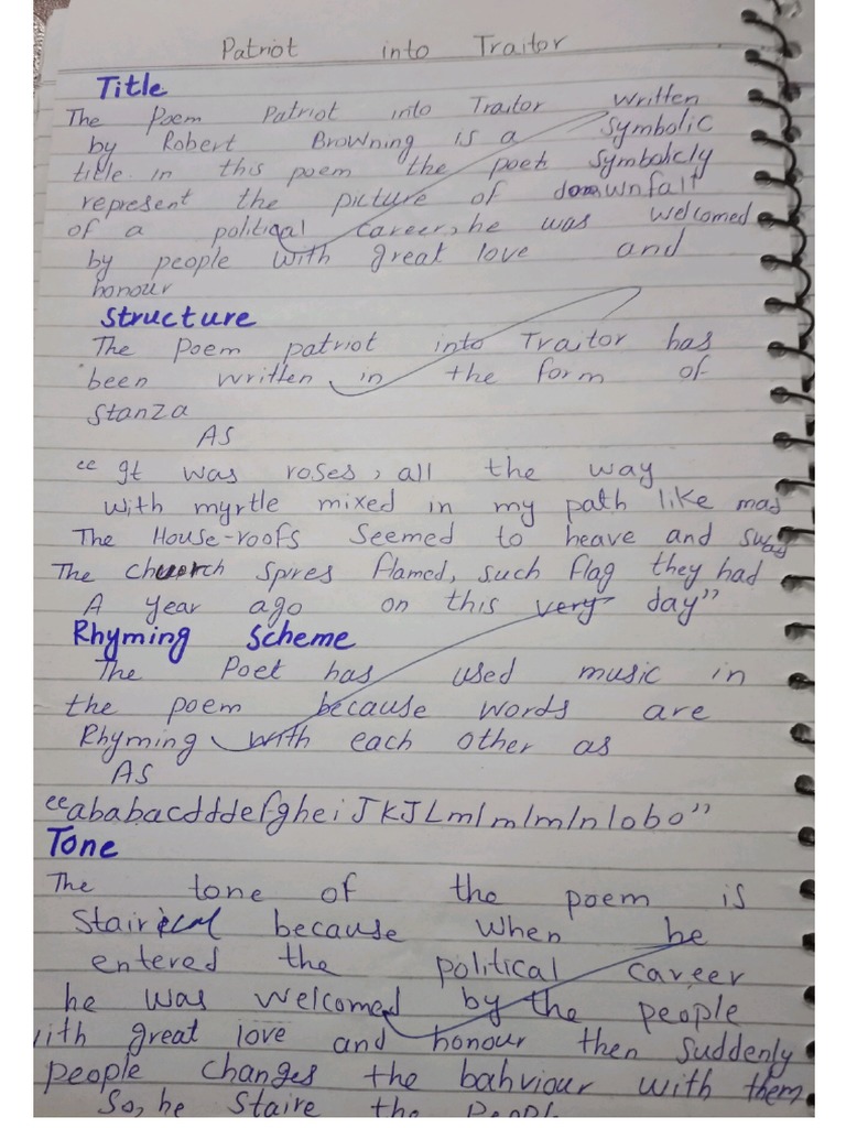 English Poem Critical Appreciation | PDF