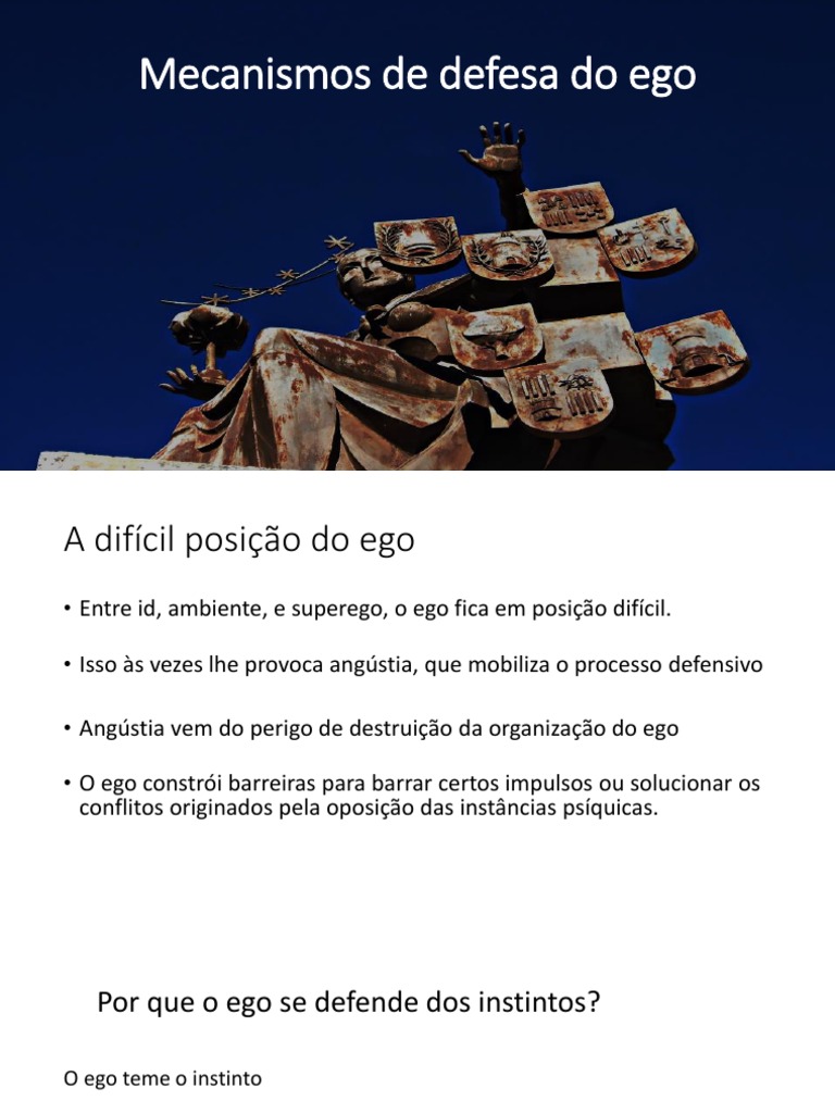 30+ +Mecanismos+de+Defesa+Do+Ego | PDF | Autoimagem | Psicologia