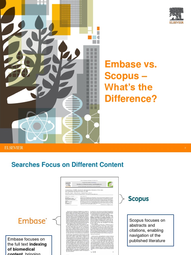 Comparing Embase and Scopus Indexing | PDF | Information Science