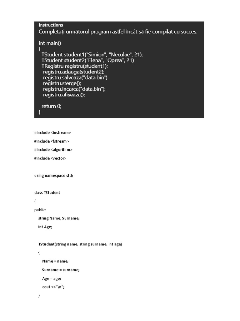 Laboratorul Nr 2 Pdf Models Of Computation Object Computer Science