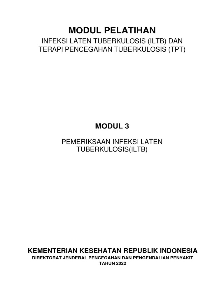 Modul MPI 2 Pemeriksaan ILTB Pemeriksaan ILTB | PDF