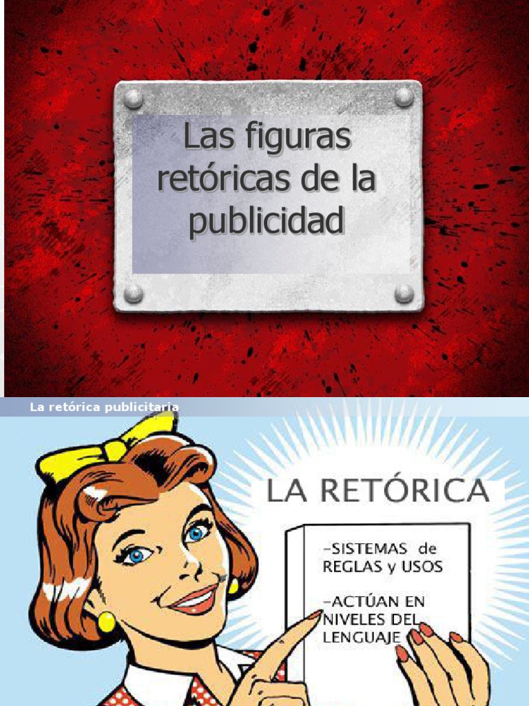 Figuras Retoricas Publicidad Pdf Retórica Lingüística