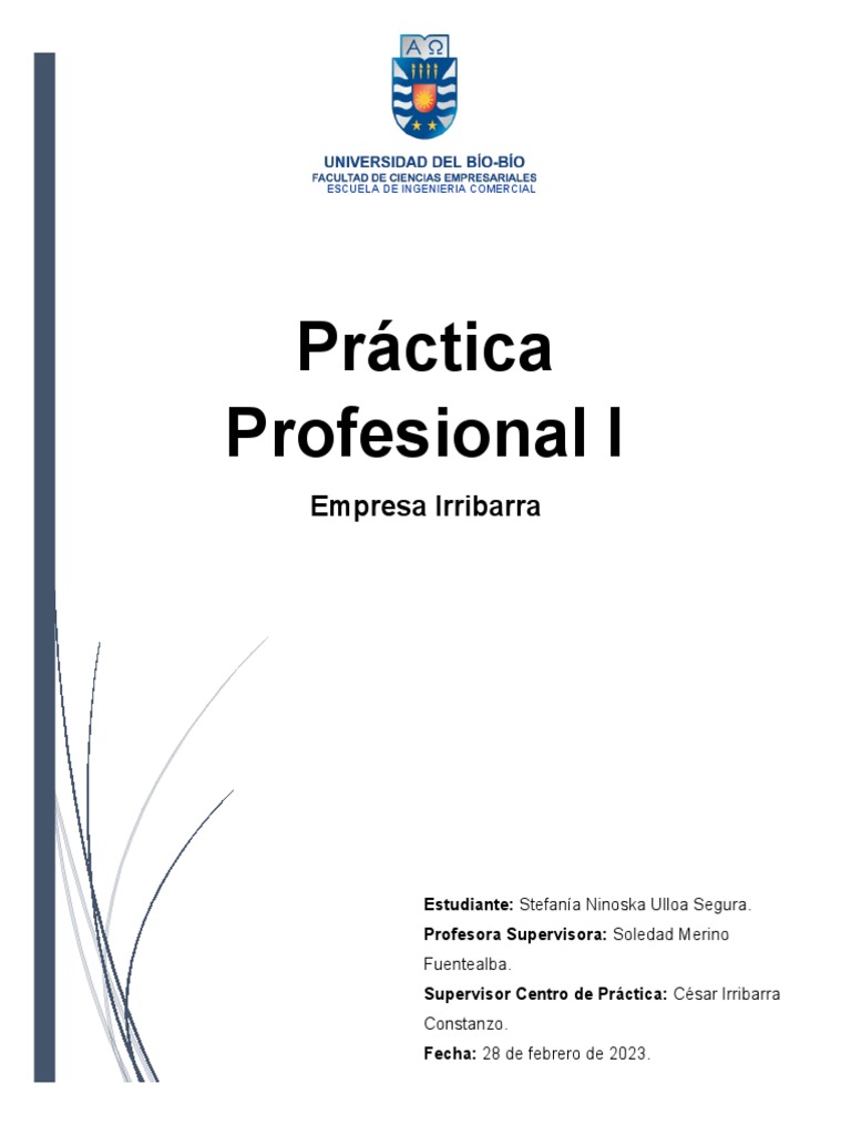 Informe Final Practica Ico | PDF
