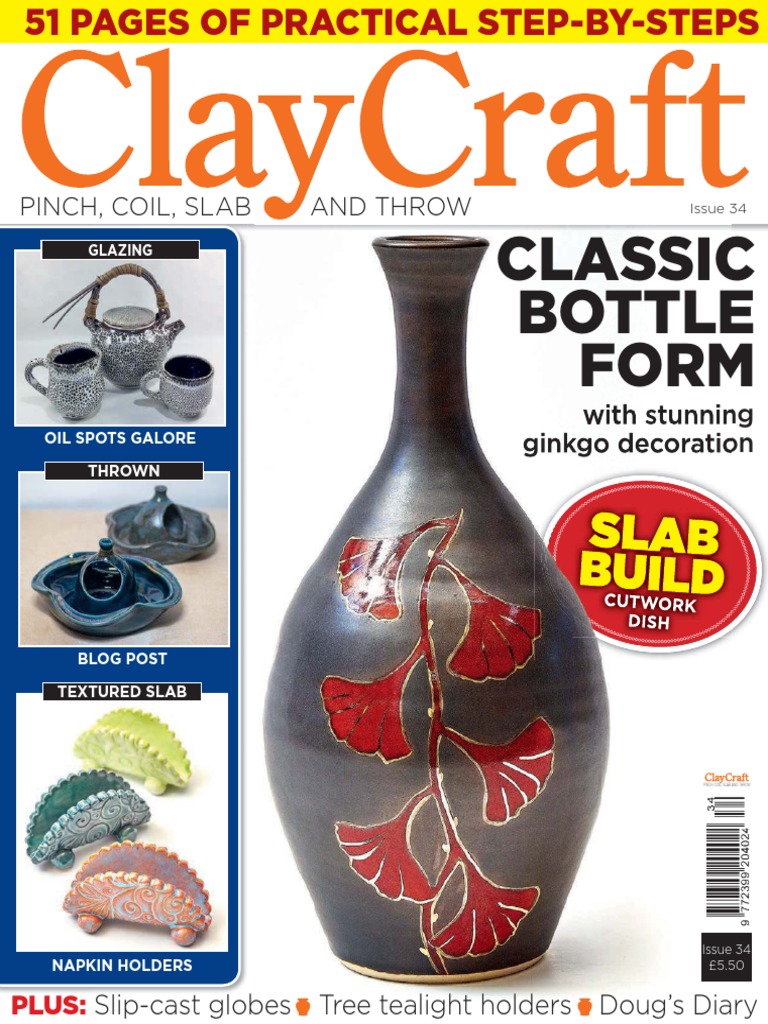 ClayCraft 34 2020 | PDF | Pottery | Lift (Force)