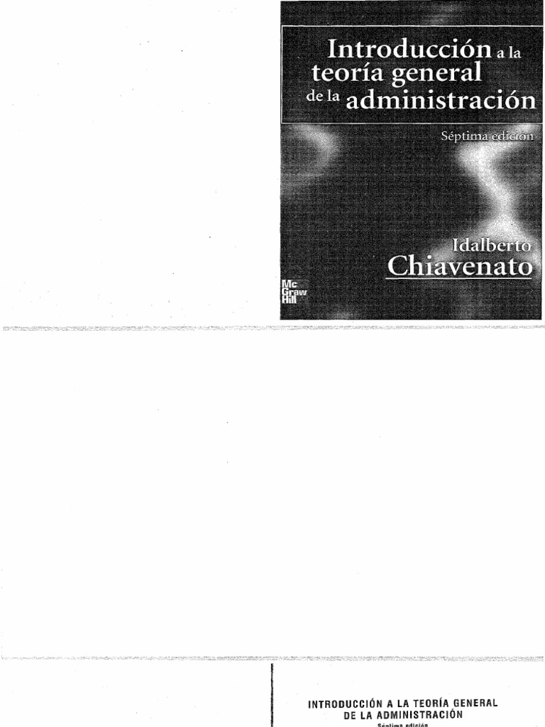 Idoc - Pub Idalberto Chiavenato Introduccion A La Teoria General de La Administracion Compressed ...