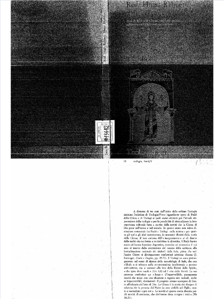 Hugo Rahner Mater Ecclesia | PDF