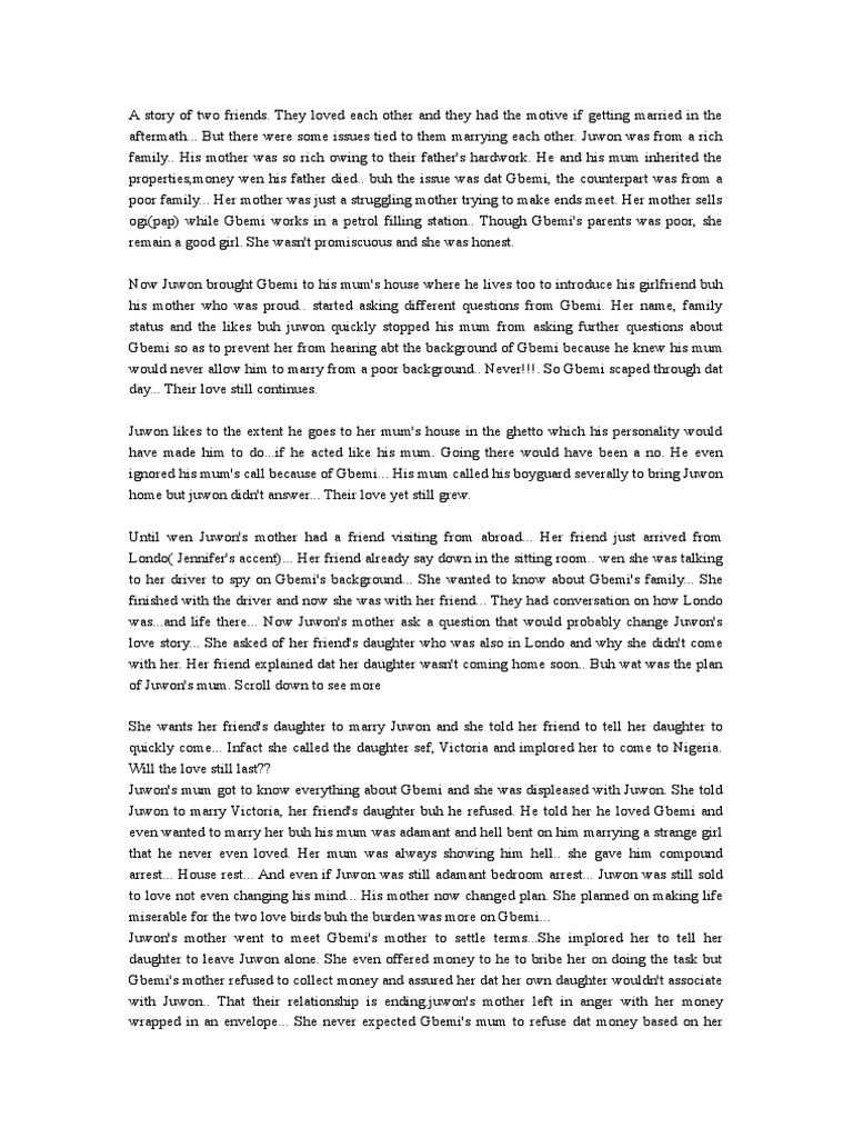 A Story 4 Blessing | PDF