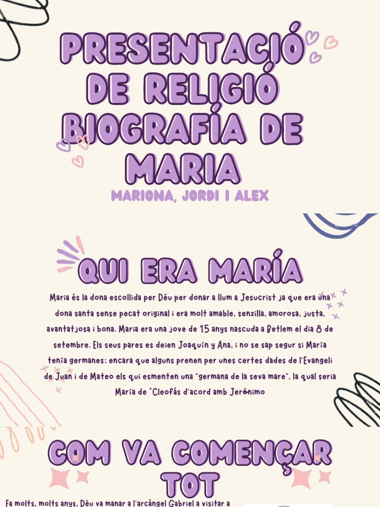 Biografía de Maria | PDF
