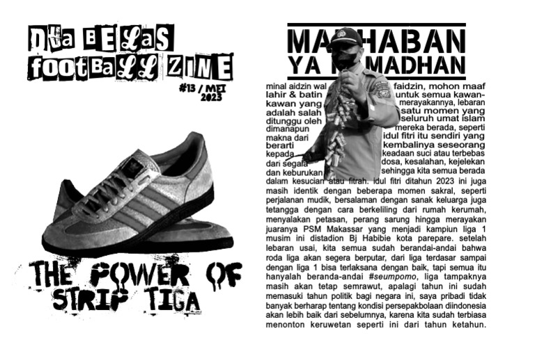 Dua Belas Football Zine: Marhaban | PDF