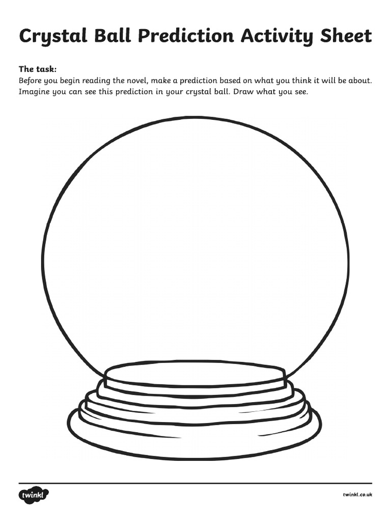 Roi2 e 28 Crystal Ball Prediction Activity Sheets | PDF