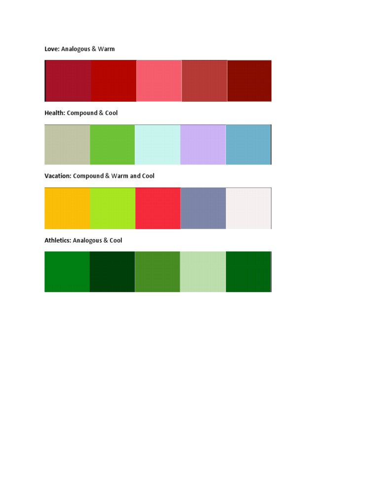 Color Exercise | PDF