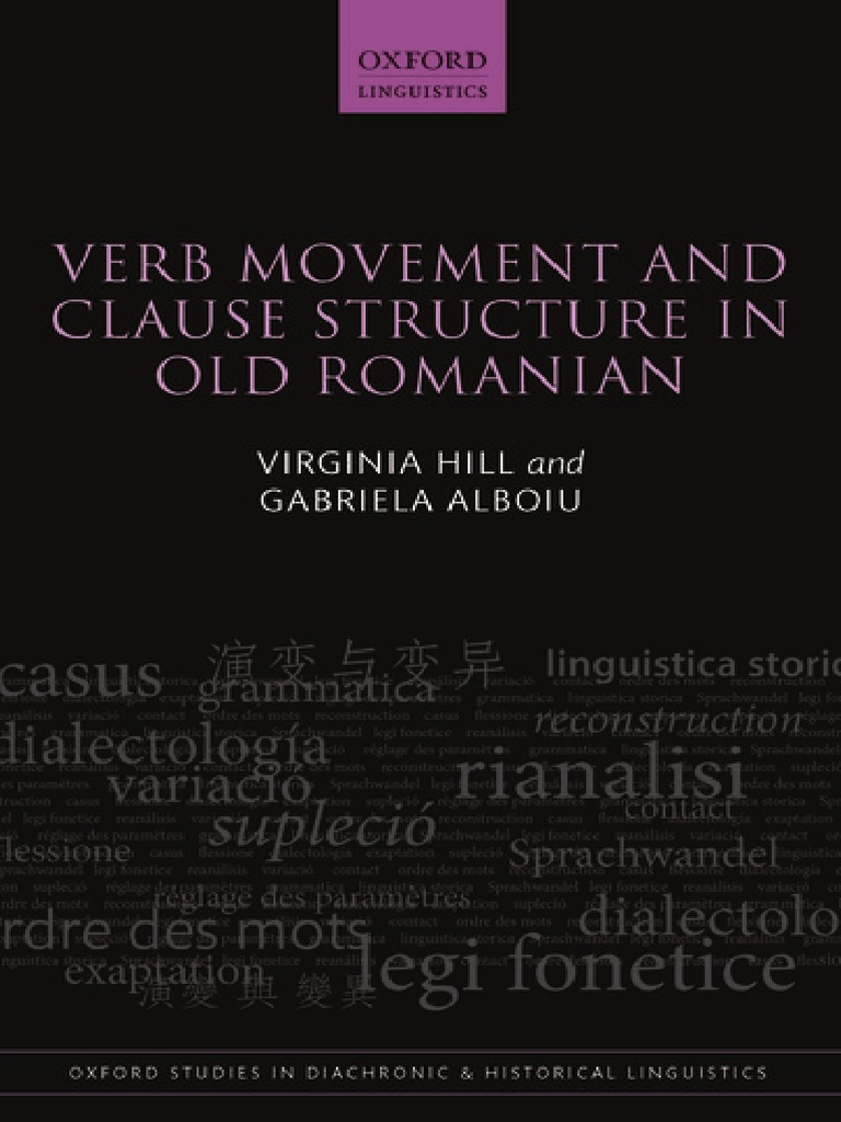 Verb Movement and Clause Structure in Old Romanian | PDF | Linguistics ...