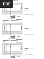 Daily Cash Out Closing Sheet Template | PDF