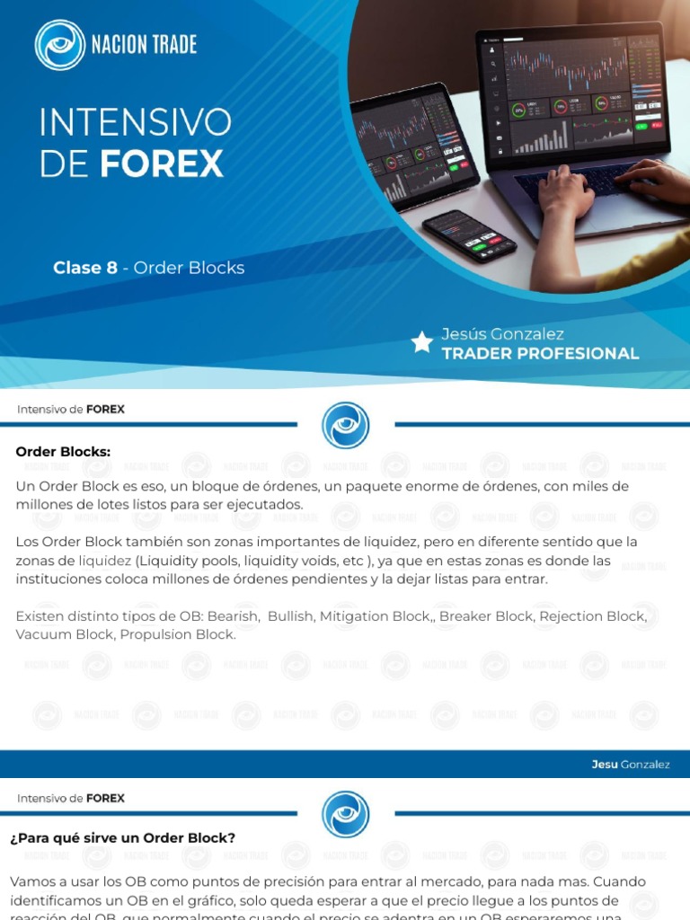 Clase 8 - Order Blocks | PDF
