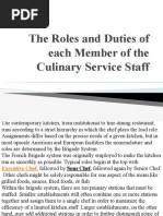 Definition of Garde Manger, Hierarchy in Garde Mange | PDF | Garde ...