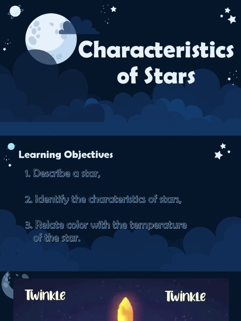 Characteristics of Stars Explained | PDF
